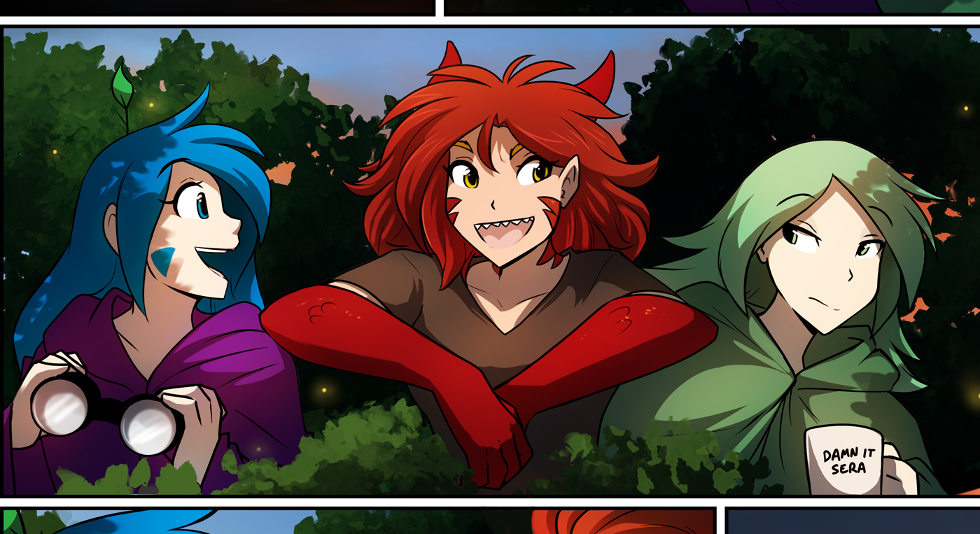 1212: Merc Trio Reunion - Twokinds - 22 Years on the Net!